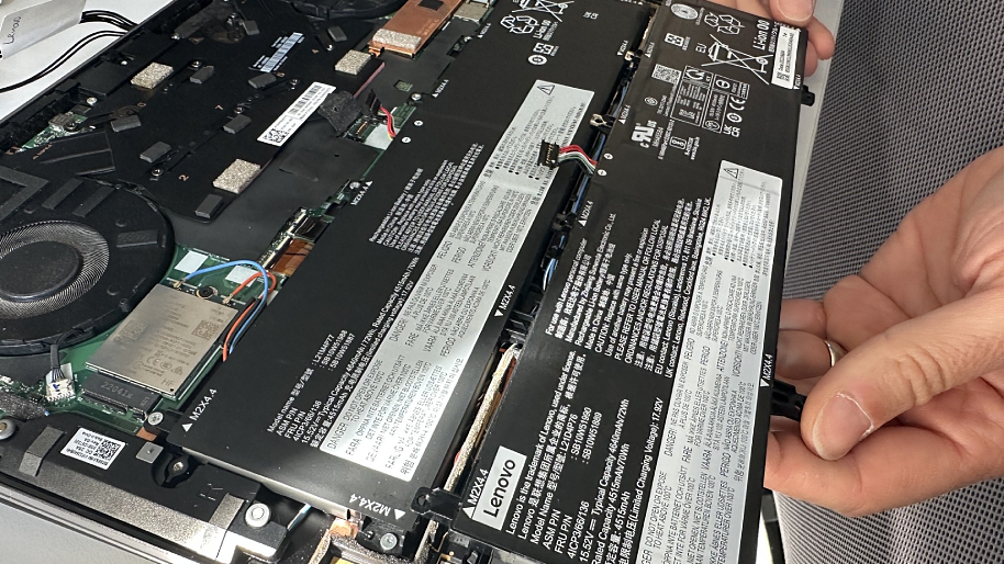 Battery faulty on the Lenovo ThinkPad Z16 G1 • Notebook-Doktor